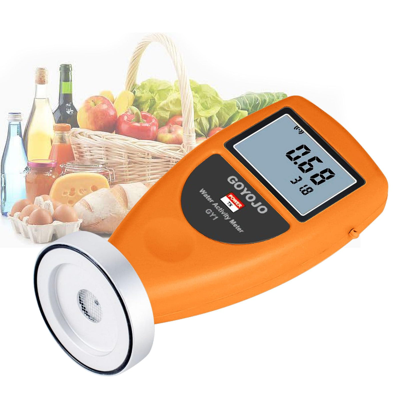 GOYOJO Water Activity Analyzer Monitor 0.02 aw Accuracy | Digital ...